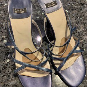 Stuart Weitzman | Shoes | Periwinkle Blue Sexy Strappy High Heel ...